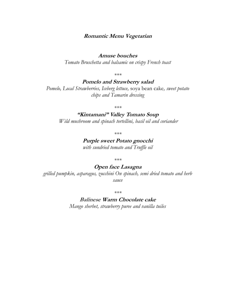 Romantic Dinner by the River